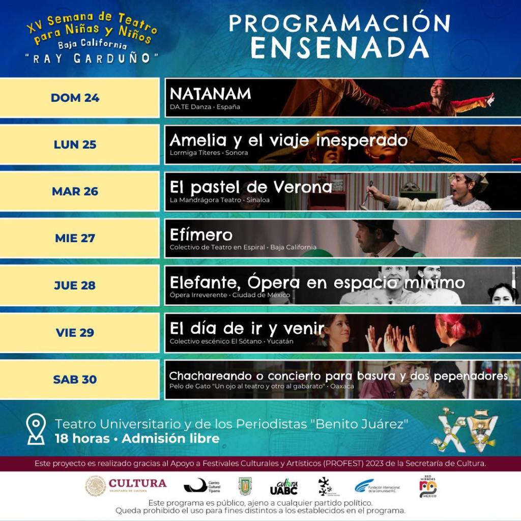 UABC invita a la XV Semana de Teatro para Niñas y Niños Baja California ...